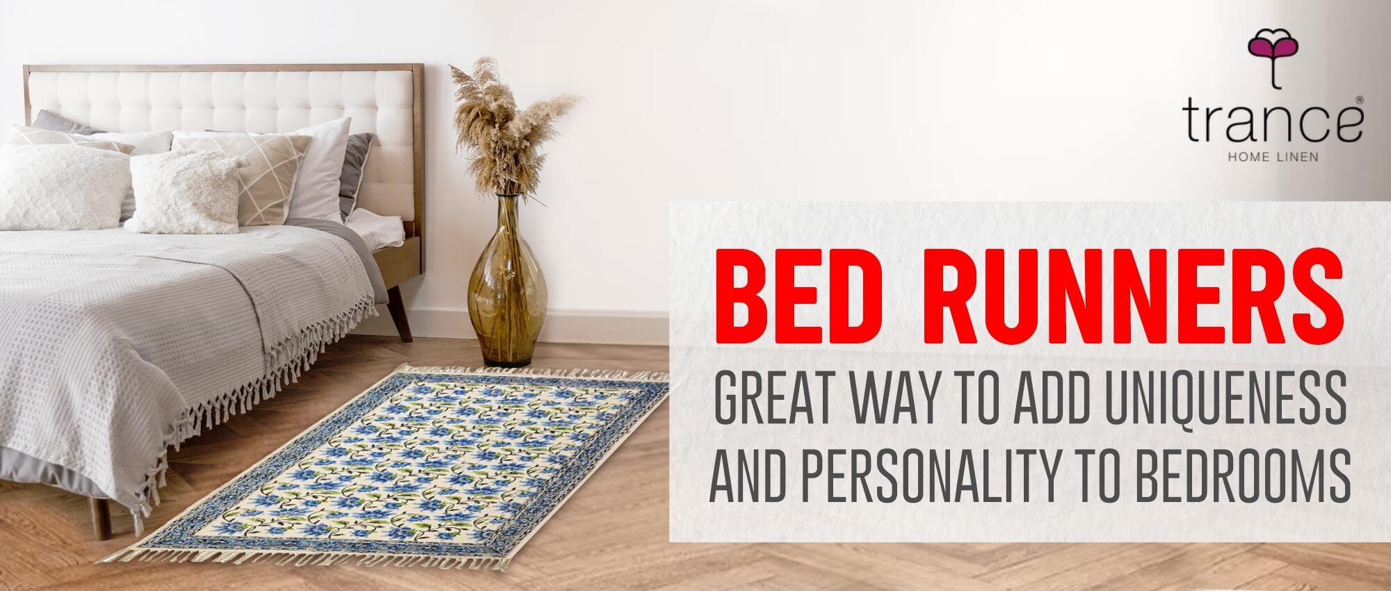 Bed Runners Great Way To Add Uniqueness And Personality To Bedrooms ...