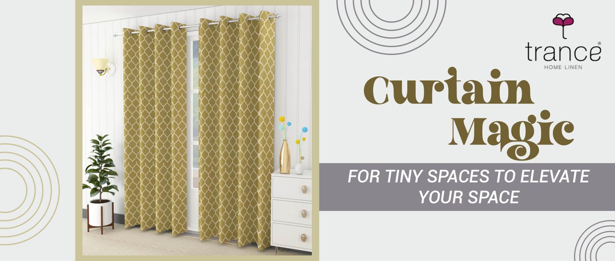 Curtain Magic For Tiny Spaces To Elevate Your Space – Trance Home Linen