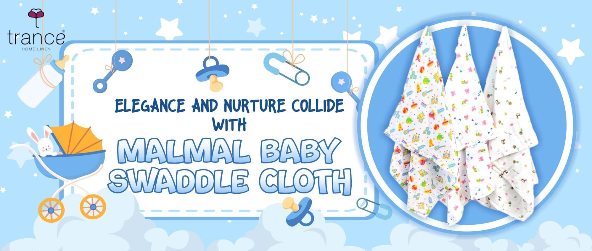 Elegance And Nurture Collide With Malmal Baby Swaddle Cloth – Trance ...