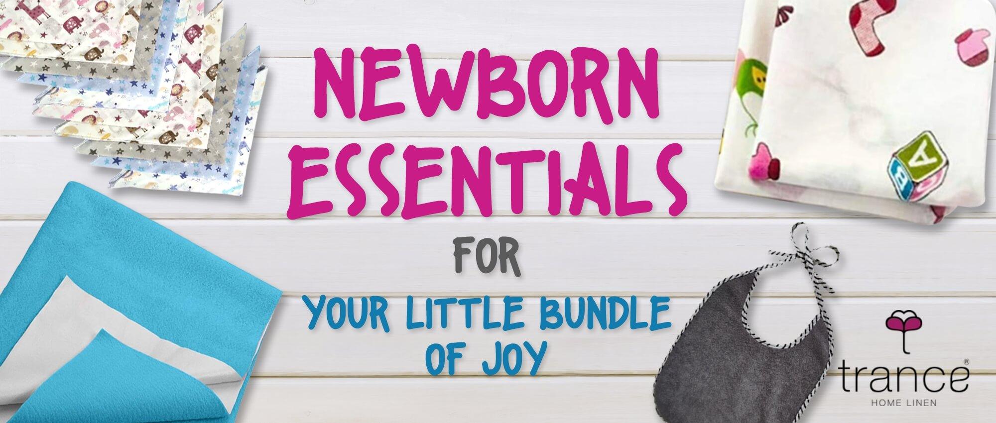 Newborn Essentials For Your Little Bundle Of Joy – Trance Home Linen