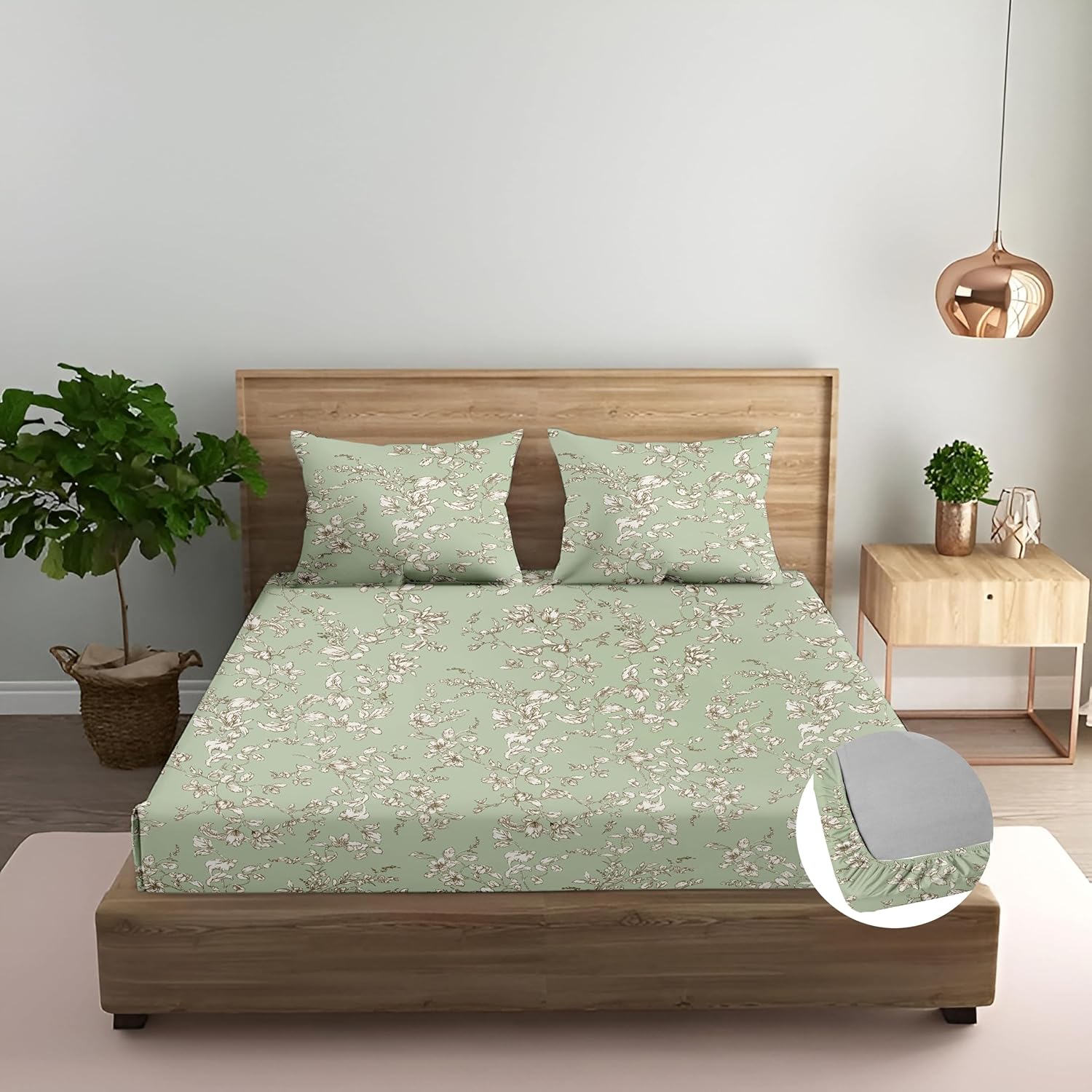 Printed Fitted Bedsheets – Trance Home Linen
